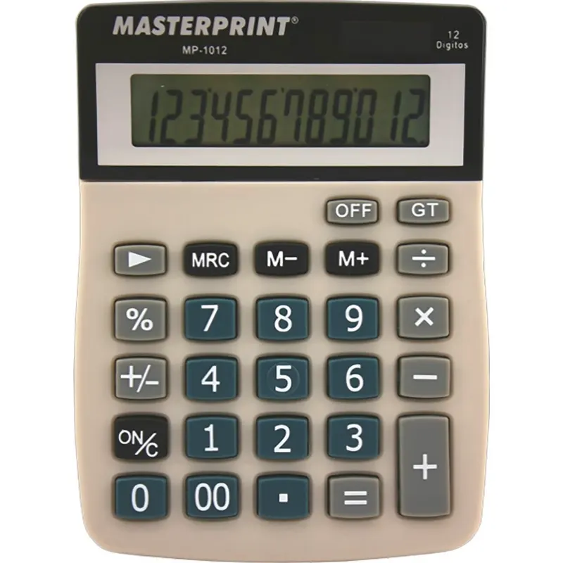 Calculadora Eletrônica 12 Díg. Masterprint MP1012 - Lupel