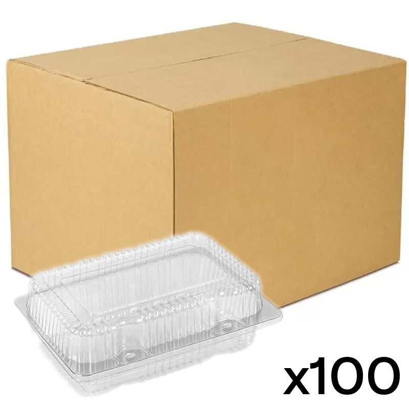 100 Embalagens Rocambole Pequeno BP-13 Caixa - Bipack - Lupel